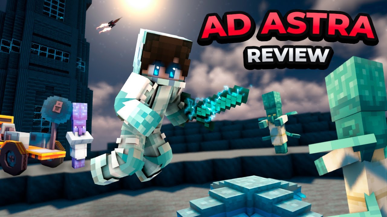 😱 VIAJA A DISTINTOS PLANETAS EN MINECRAFT 🚀 - MOD AD ASTRA 1.20.1 - YouTube