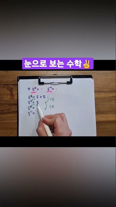 눈으로 보는 수학 ️ 지수의 확장 오늘은 요거 Math 눈으로보는수학 눈보수 뇌홈트 취미수학 태교수학 지하철수학 출근길수학