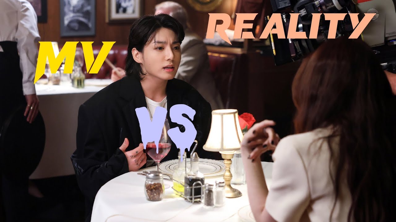 Jk Mv Vs Jungkook Seven Song MV Vs REALITY🐰💜#jungkook #jungkookseven # ...