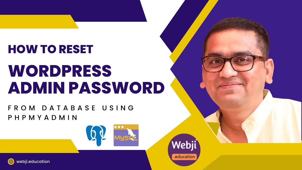 How To Reset Wordpress Admin Password From Database Using Phpmyadmin