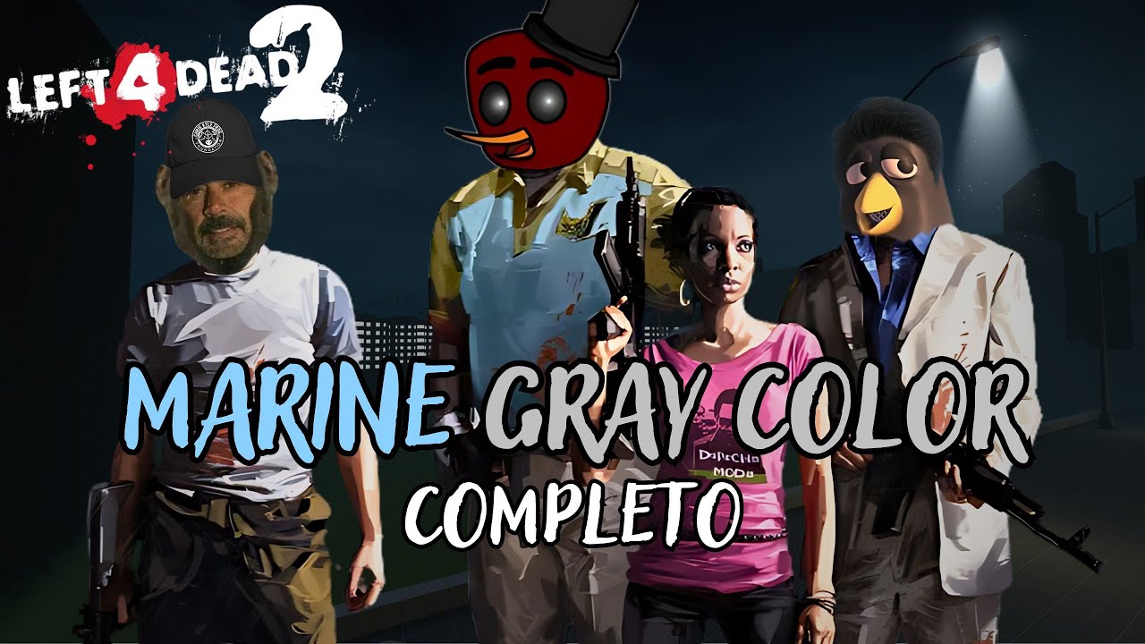 L4D2 Custom Maps Marine Gray Color | Vendendo Refri Para a Nossa ...