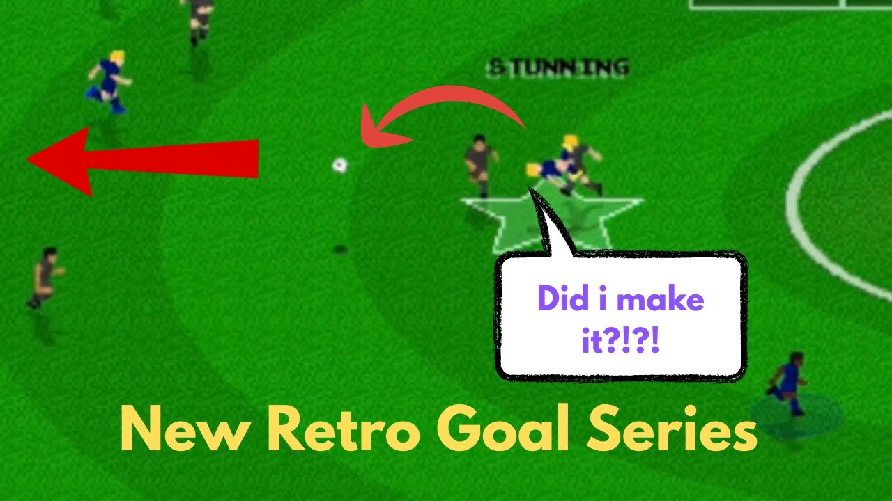 NEW Retro Goal Series. Retro Goal Mobile Soccer Game. (GAMES 1-5) - YouTube