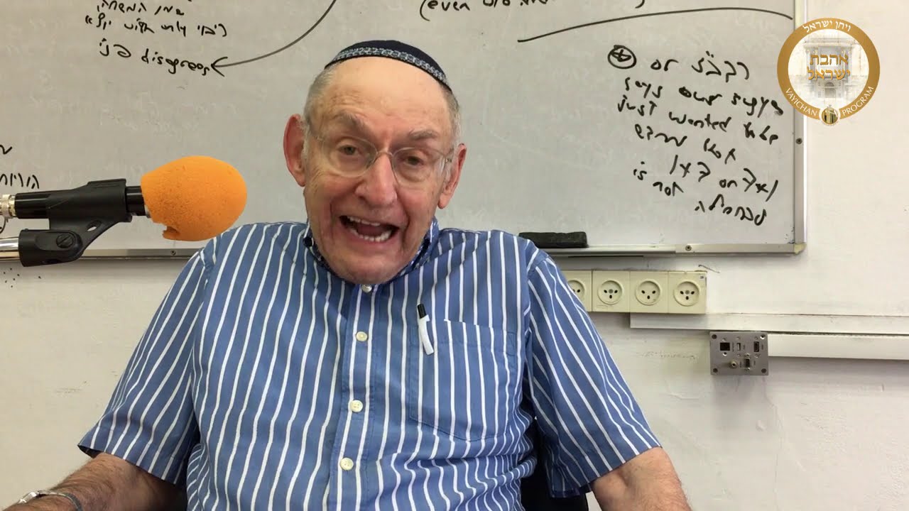 Vayichan - Rav Aaron Rakeffet-Rothkoff - YouTube