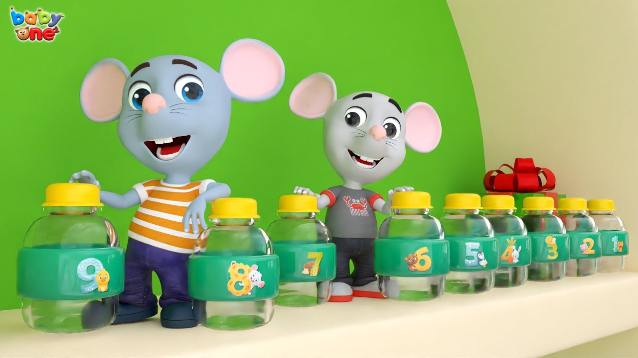 Ten Green Bottles song + Baby Songs and More Nursery Rhymes & Kids ...