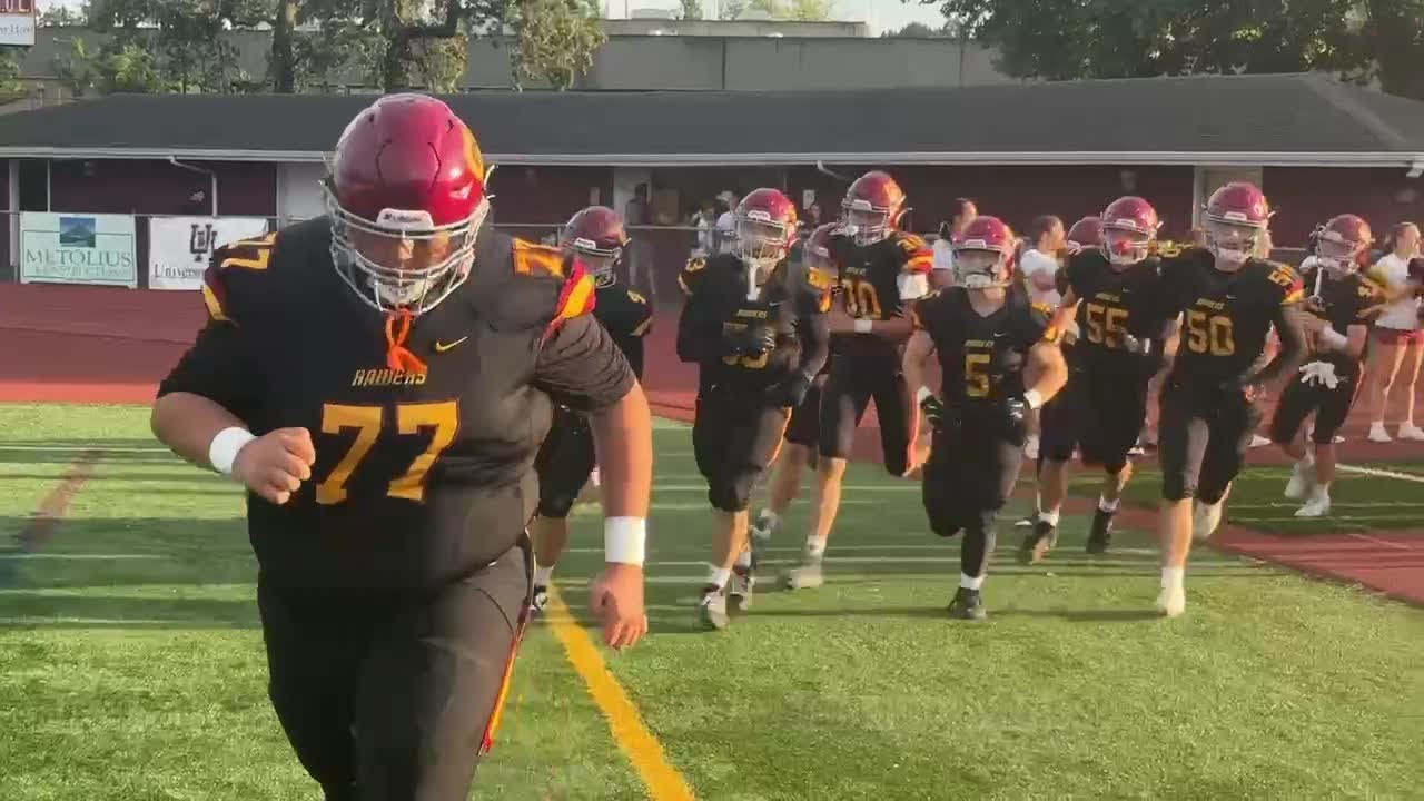 WATCH: Crescent Valley football opens season against North Eugene - YouTube