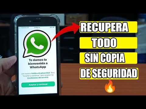 Como RECUPERAR fotos, videos y chats de WhatsApp sin copia de seguridad | backup