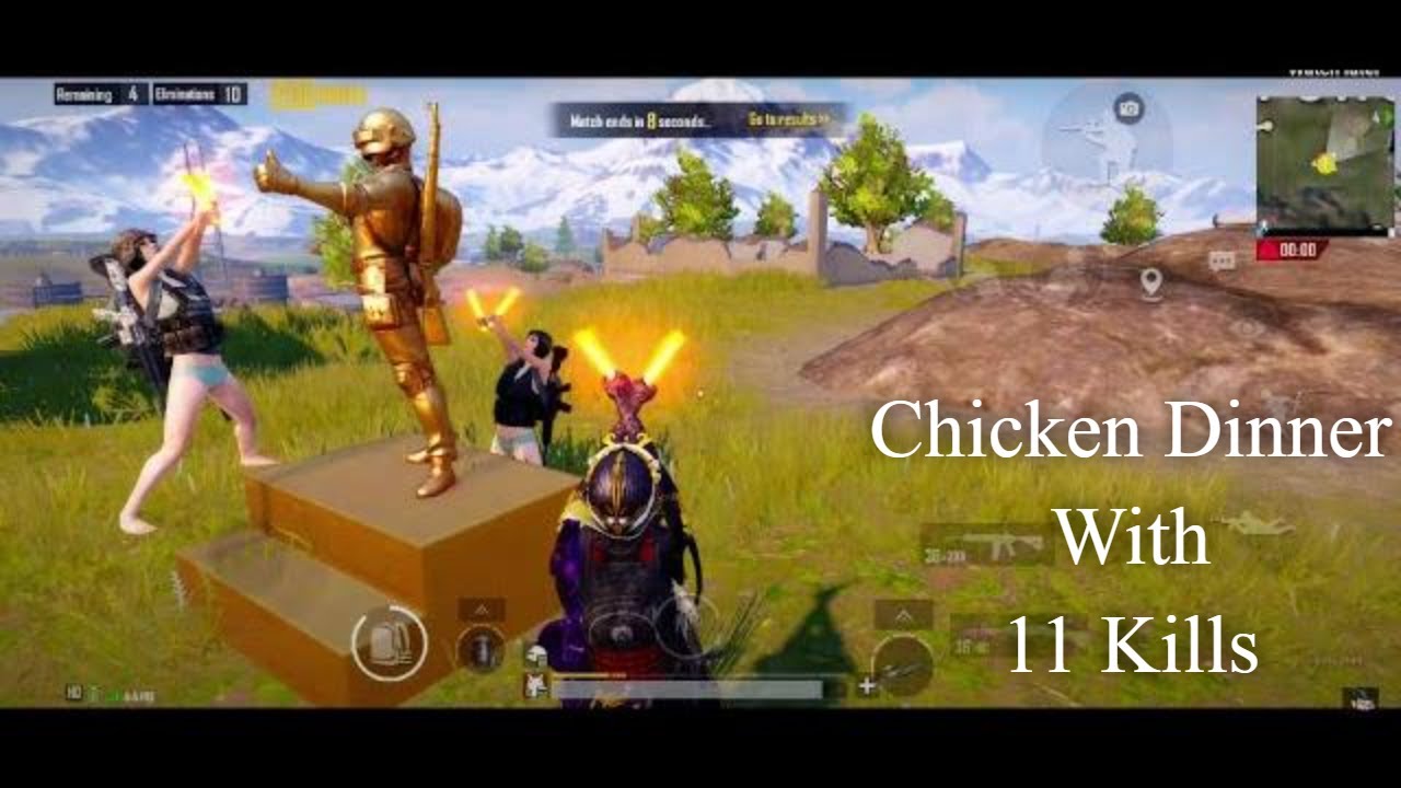 Get Your Chicken Dinner With 10 Kills And No Deaths In PUBG Mobile ...