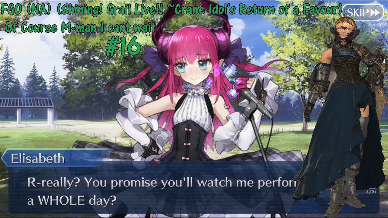 FGO (NA) (Shining! Grail Live!! ~Crane Idol's Return of a Favour) Of ...