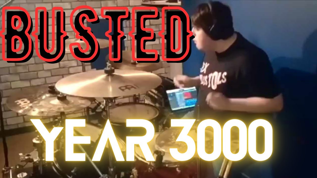 Busted - Year 3000 - drum cover - YouTube