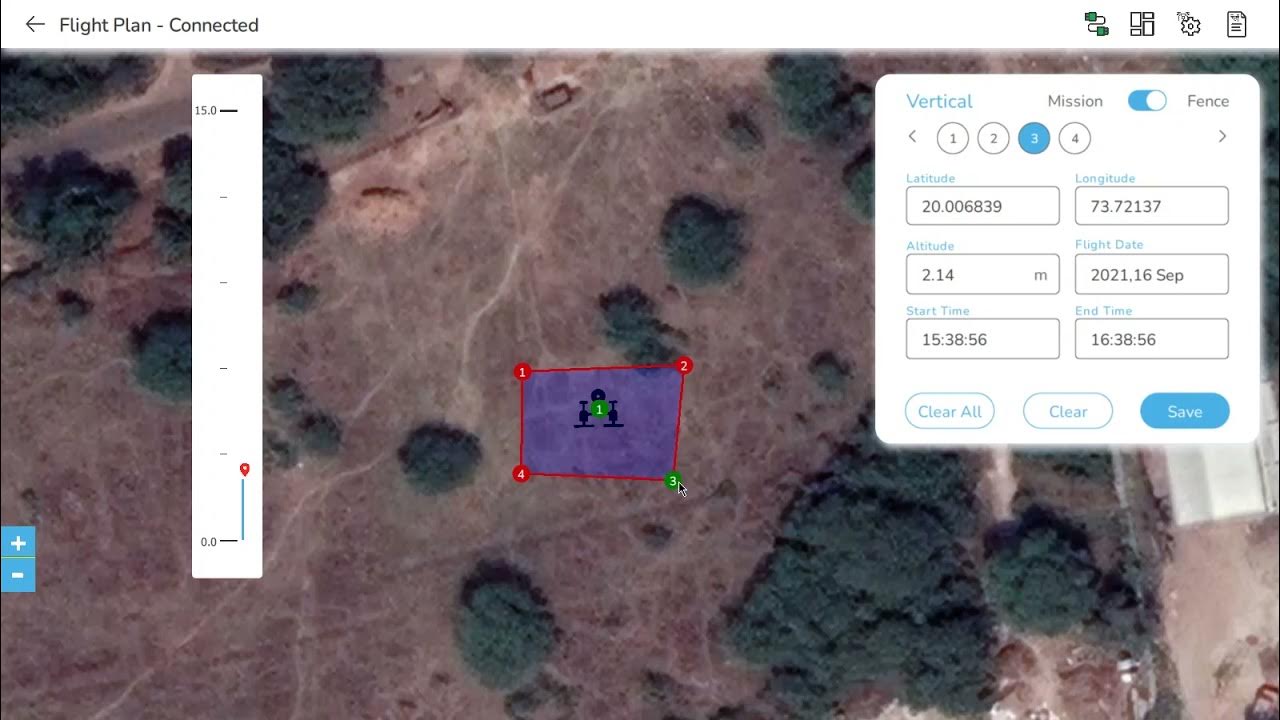 Vertical Flight Planning in AeroGCS Software - YouTube