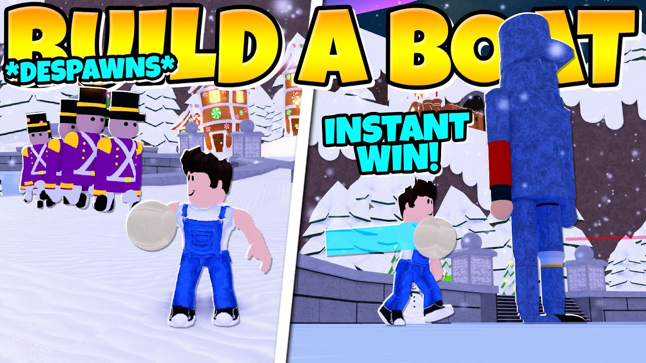 INSTANTLY DEFEAT THE BOSS!!! *Free blocks & Money!* Build a Boat - YouTube