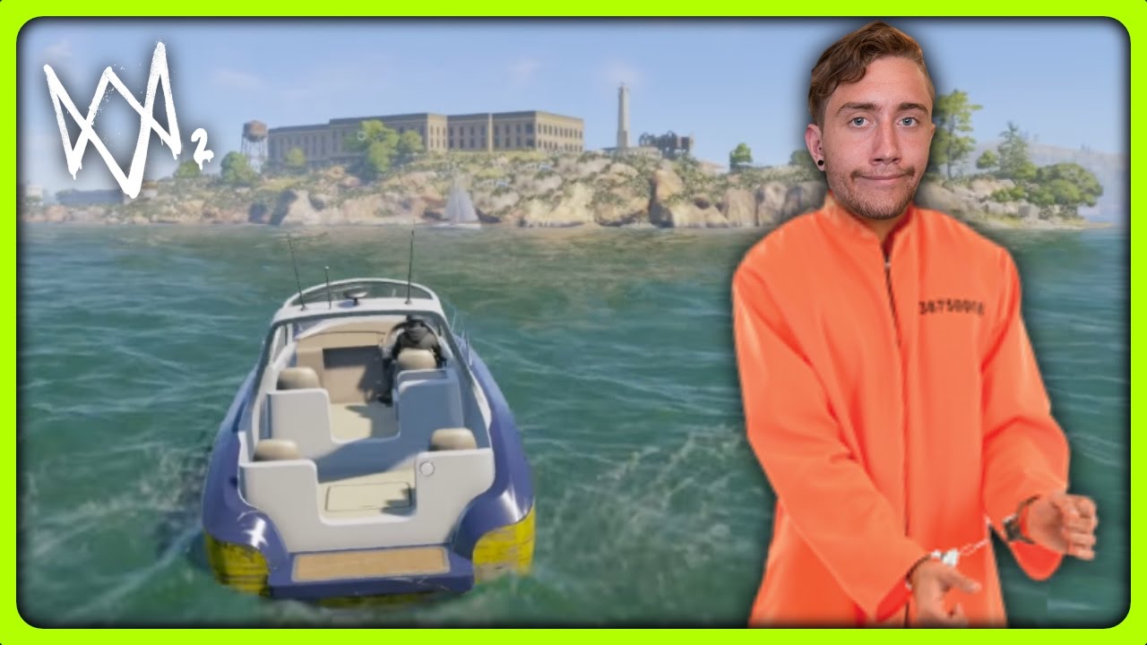 ALCATRAZ ISLAND in Watch Dogs 2! - YouTube
