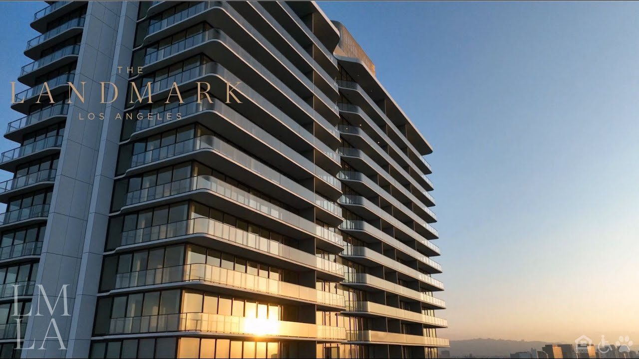 The Landmark Los Angeles - Luxury High Rise Apartments in West LA - YouTube