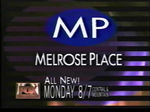 Melrose Place Just Say No episode promo - YouTube