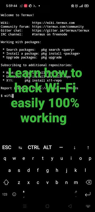 learn how to hack Wi-Fi easily 100%working - YouTube