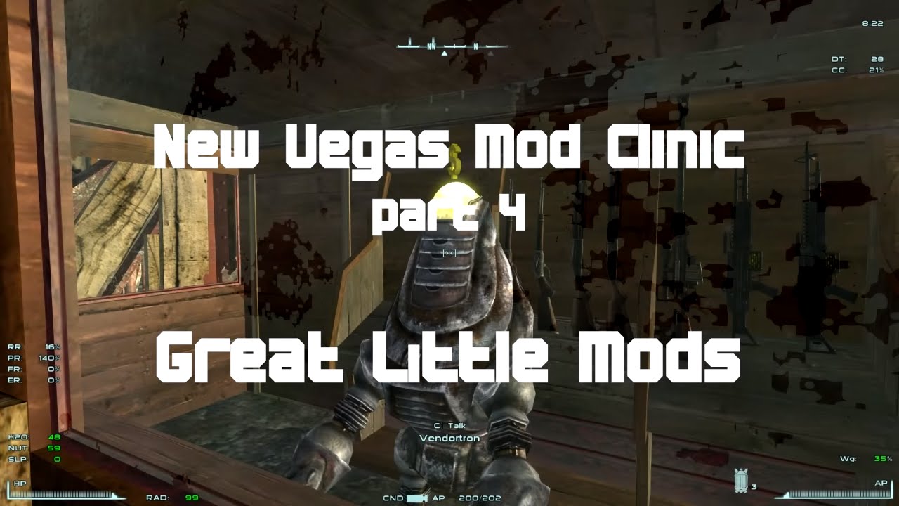 Fallout New Vegas Mod Clinic - Part 4 : Great Little Mods - YouTube