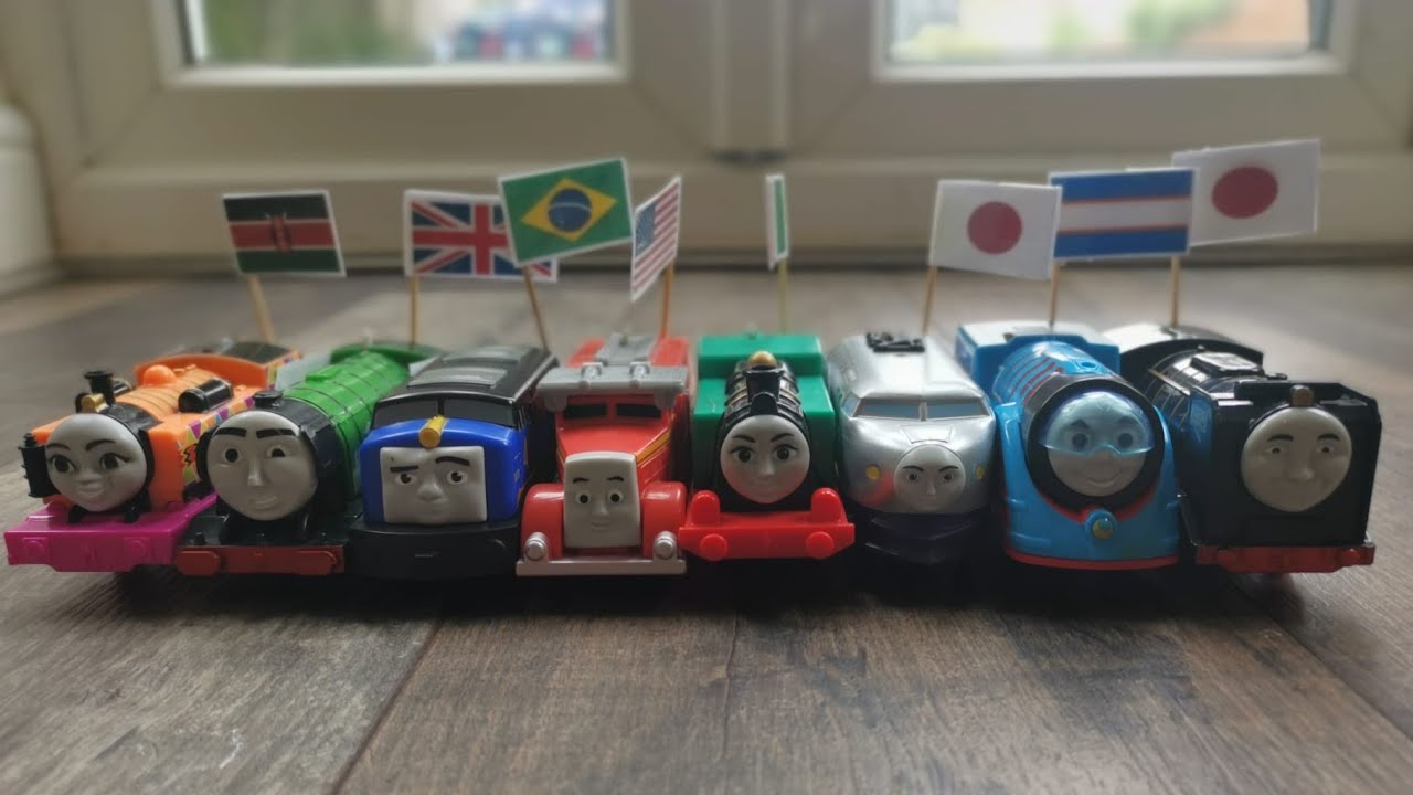 Tokyo 2021 opening ceremony, Thomas and Friends trackmaster Olympics ...
