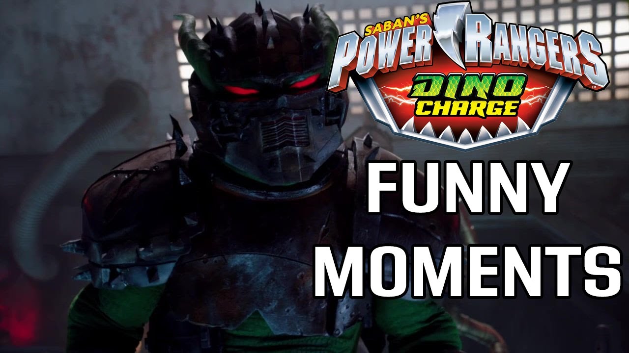 POWER RANGERS DINO CHARGE FUNNY MOMENTS - YouTube
