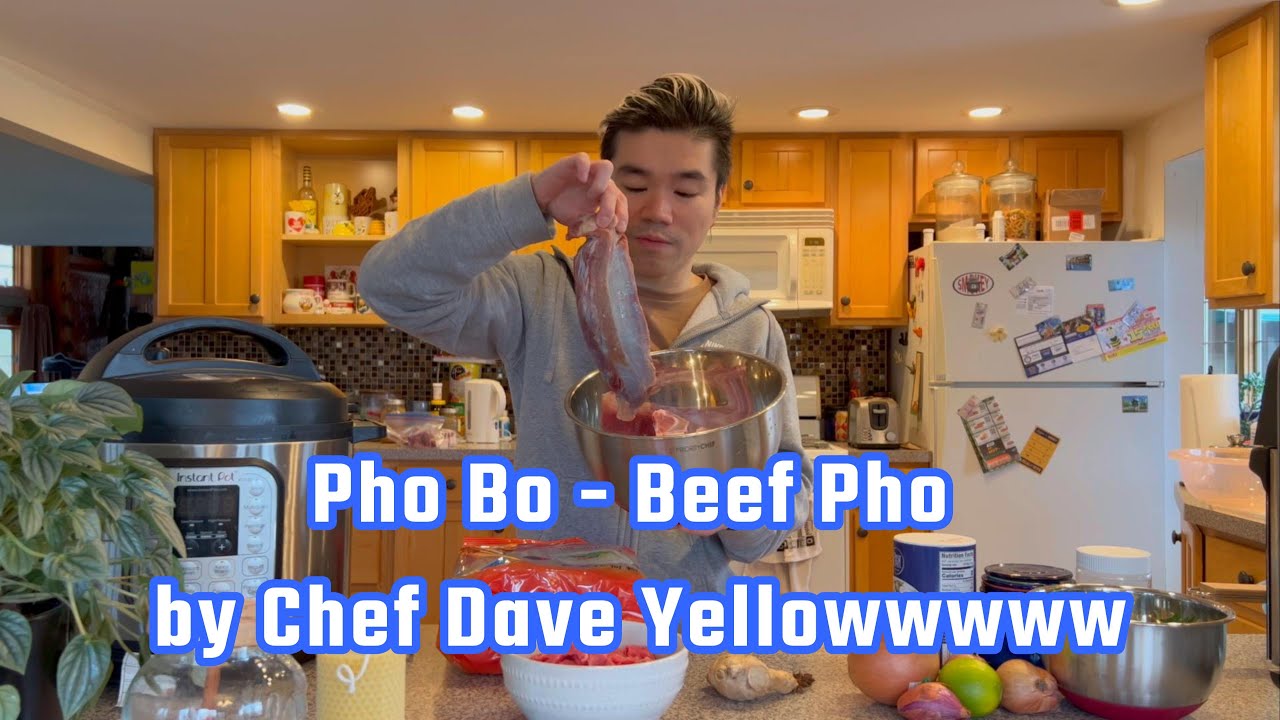 How to cook Phở Bò aka Beef Pho follow Vietnamese mom's recipe. - YouTube