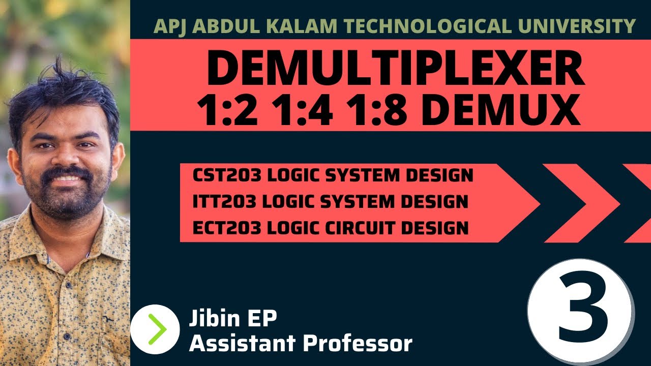 The Demultiplexer | Demux | CST203/ECT203/EET206 | Logic System Design ...