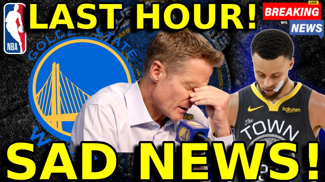 🏀 GSW LAST HOUR ! WARRIORS ANNOUNCED NOW SAD NEWS ! GOLDEN STATE ...
