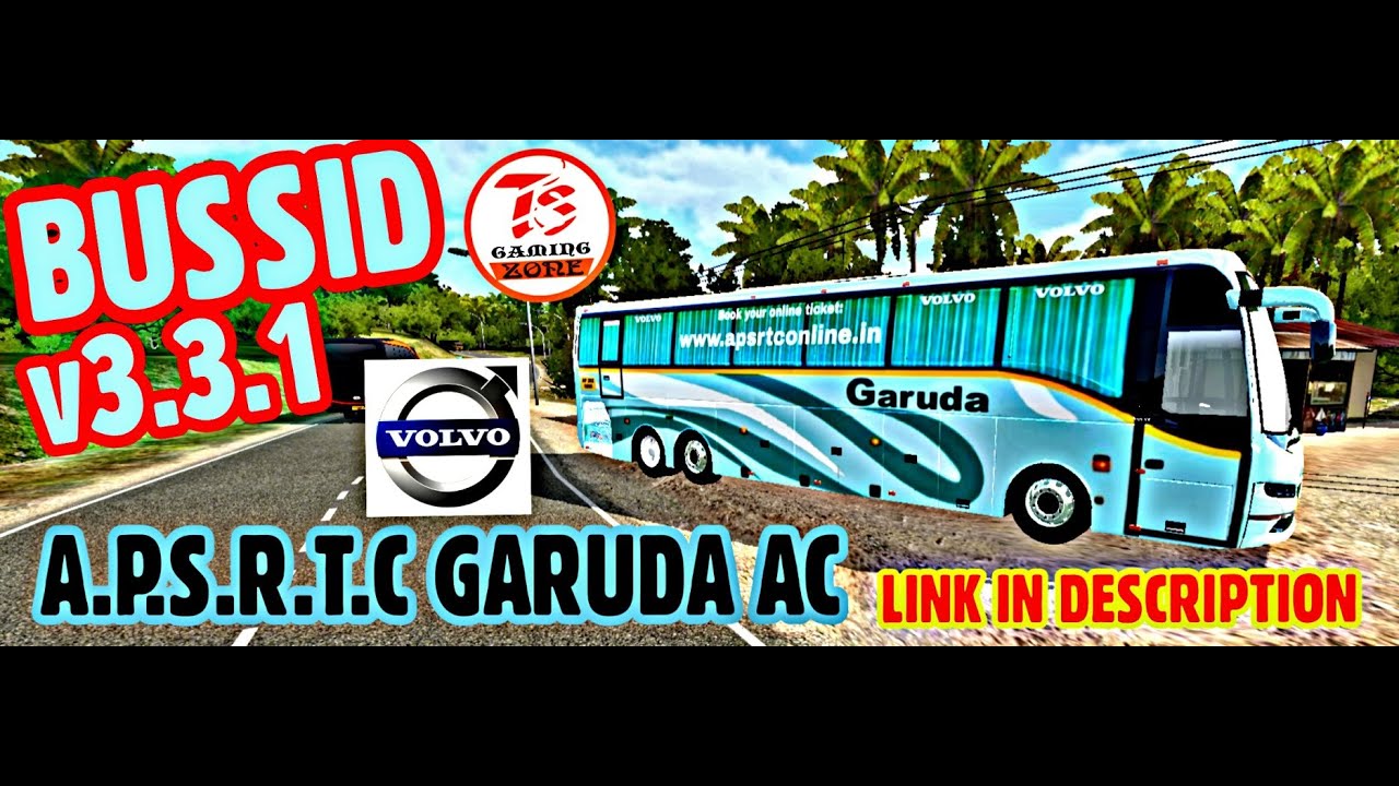 DOWNLOAD APSRTC GARUDA VOLVO FOR BUS SIMULATOR INDONESIA - YouTube