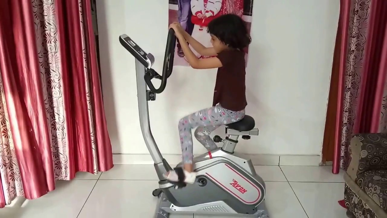 Avon Magnetic Upright/Vertical Bike UP-954 - YouTube