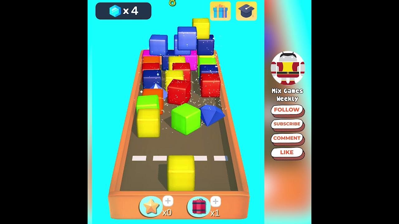 Jelly Cube - Jelly Cube Merge (Puzzle Game) Jelly Merge 3D, Cubes 2048, Mega Cube, 2048 Merge ...