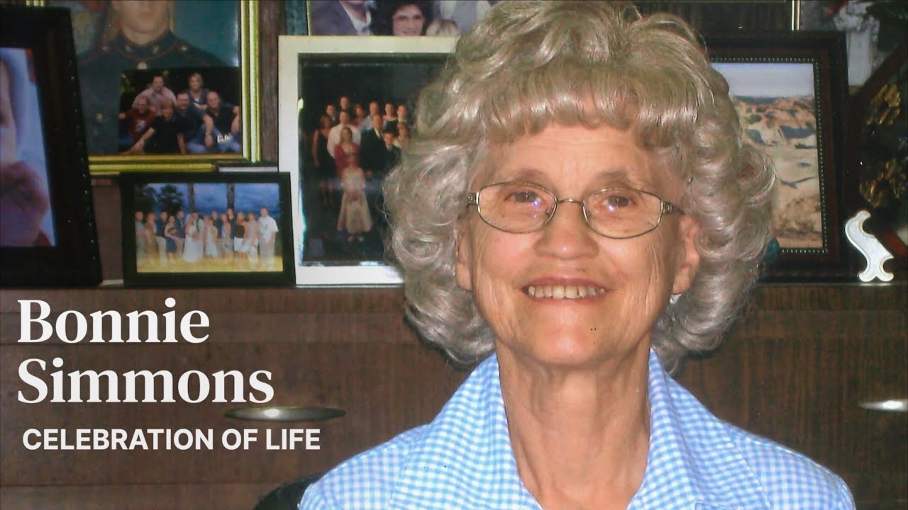 Bonnie Simmons Celebration of Life - YouTube