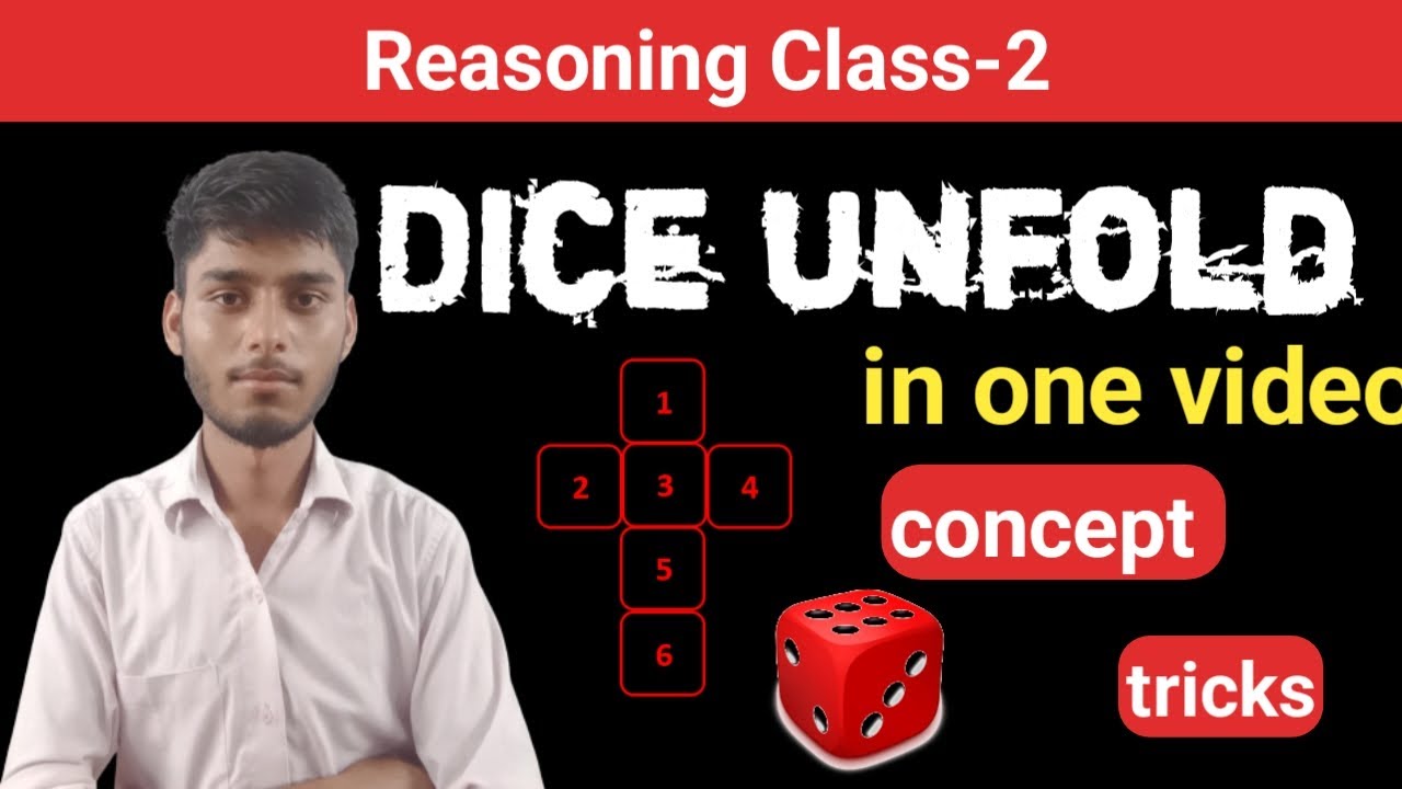 Unfold Dice in one Video with 5 Minutes complete video with all concept ...