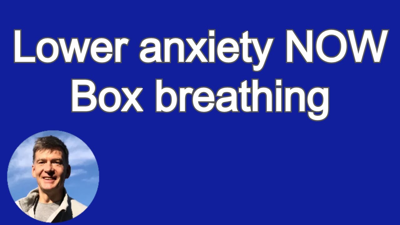 Box breathing | Panic attack relief | Breathing exercise for anxiety ...