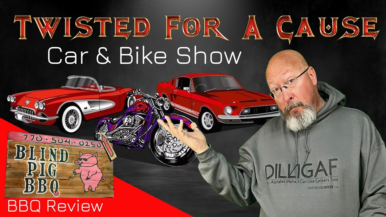 Twisted For A Cause Car & Bike Show and BBQ Review Adventure 2024 - YouTube