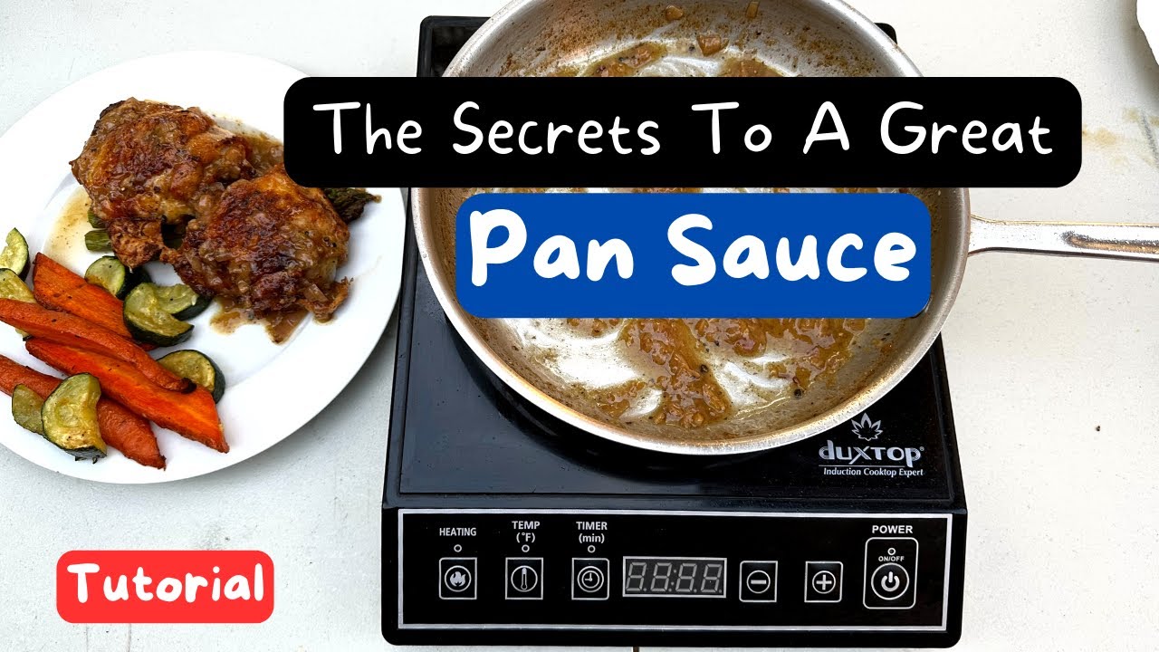 How To Make a Pan Sauce Using Fond and A Stainless Steel Pan - YouTube