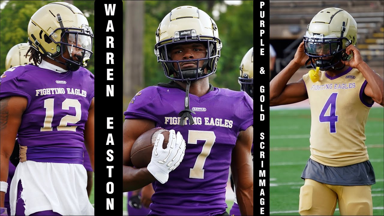 Warren Easton Purple & Gold Game || Fighting Eagles looking to reload ...
