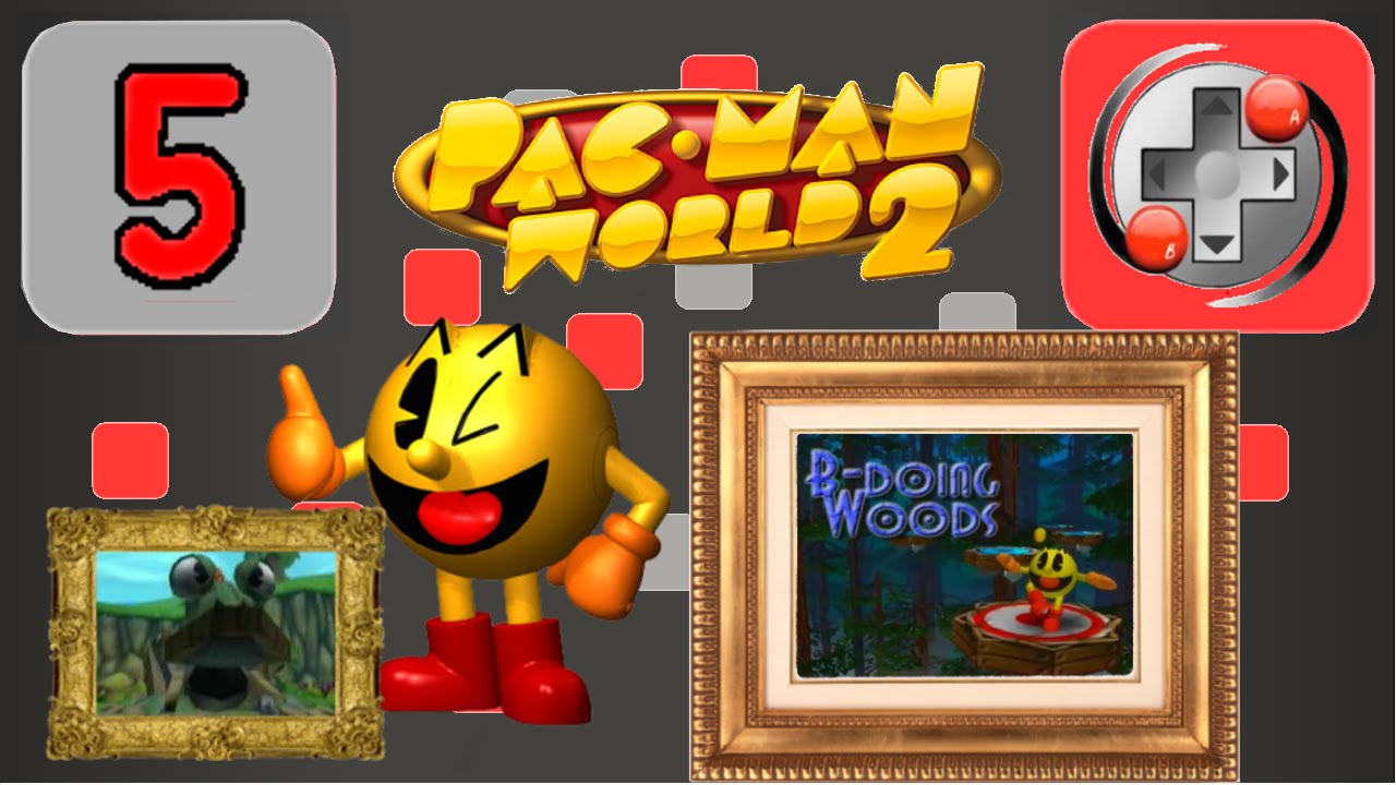 Pac-Man World 2: Tree Trampolines - PART 5 - Alternate Buttons - YouTube