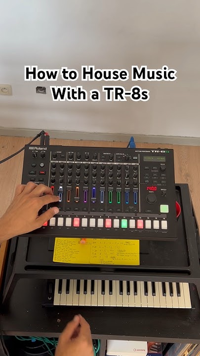How to House Music with a TR-8s🎹 #Techno #Music #TR8s #Rave #Tutorial #House #TechHouse #Roland ...