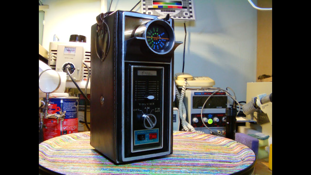 Tec Orbiter Expo Portable Radio Restoration part 1 of 1 - YouTube
