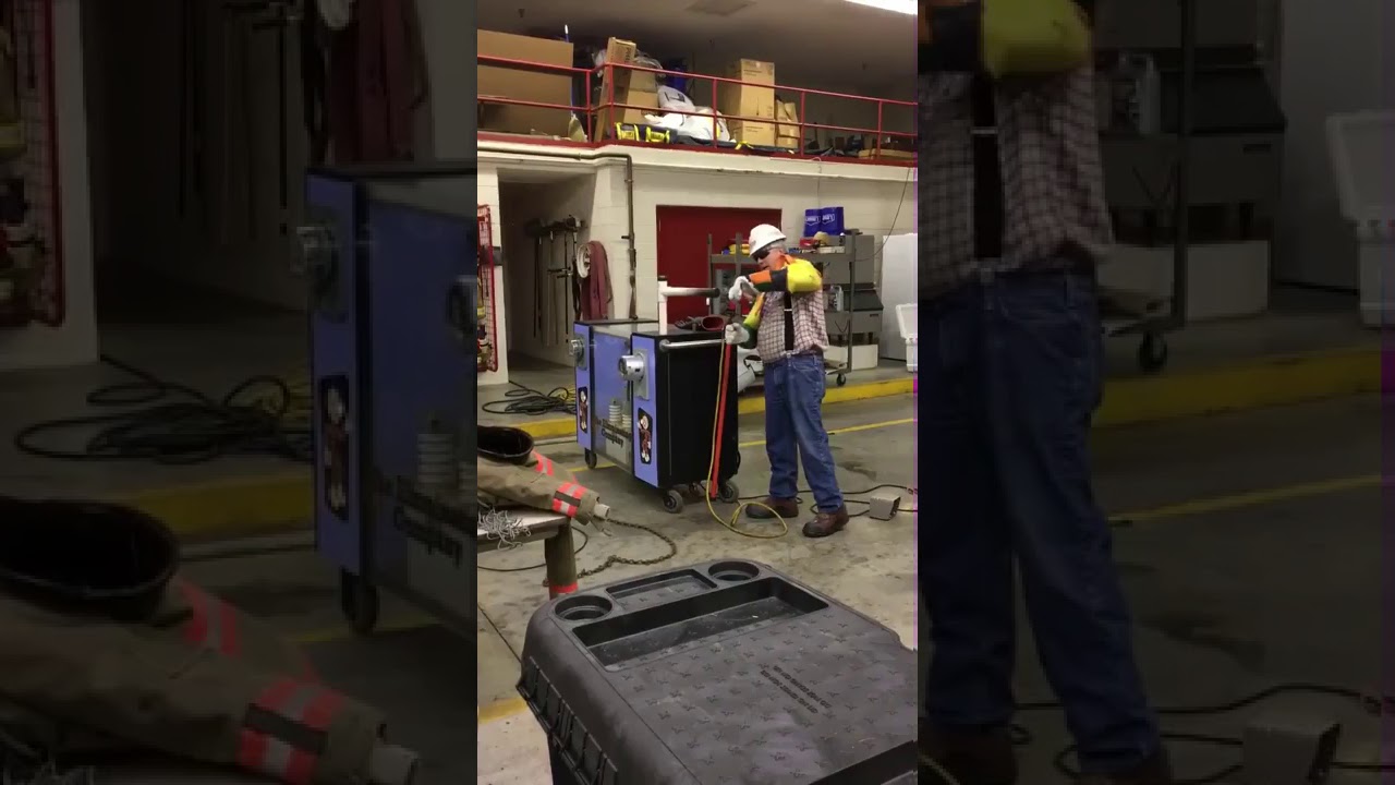 arc flash PPE demo - YouTube