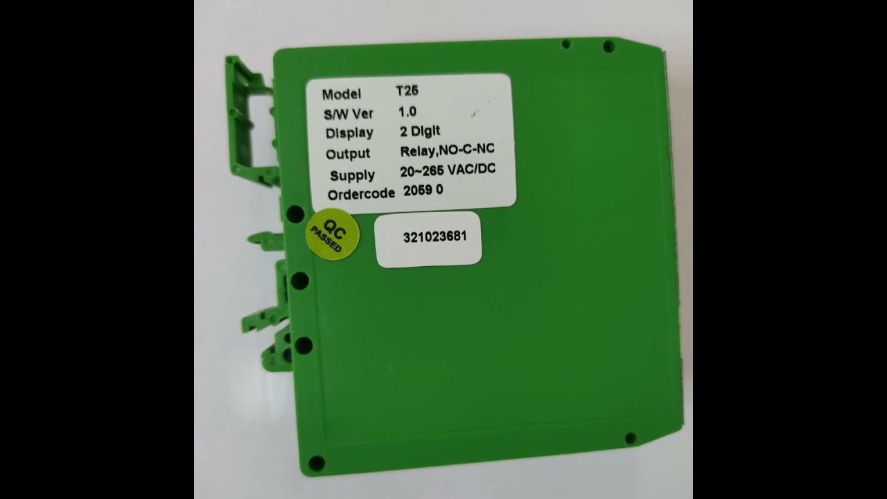 #DIGITAL DINRAIL TIMER#RADIX#T25#20590 - YouTube