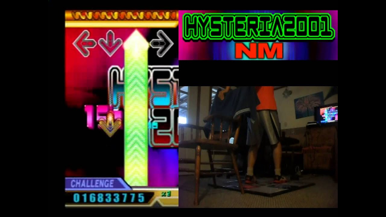 HYSTERIA 2001 - CHALLENGE - AA#155 (Full Combo) on DDR MAX 2 (PS2, US ...