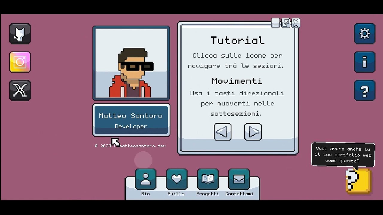 Web Portfolio 16 bit OS style - YouTube