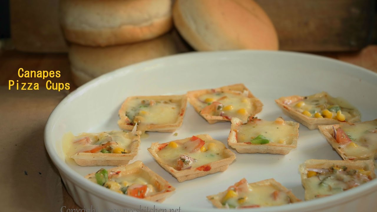 Canapes Pizza Bites - YouTube