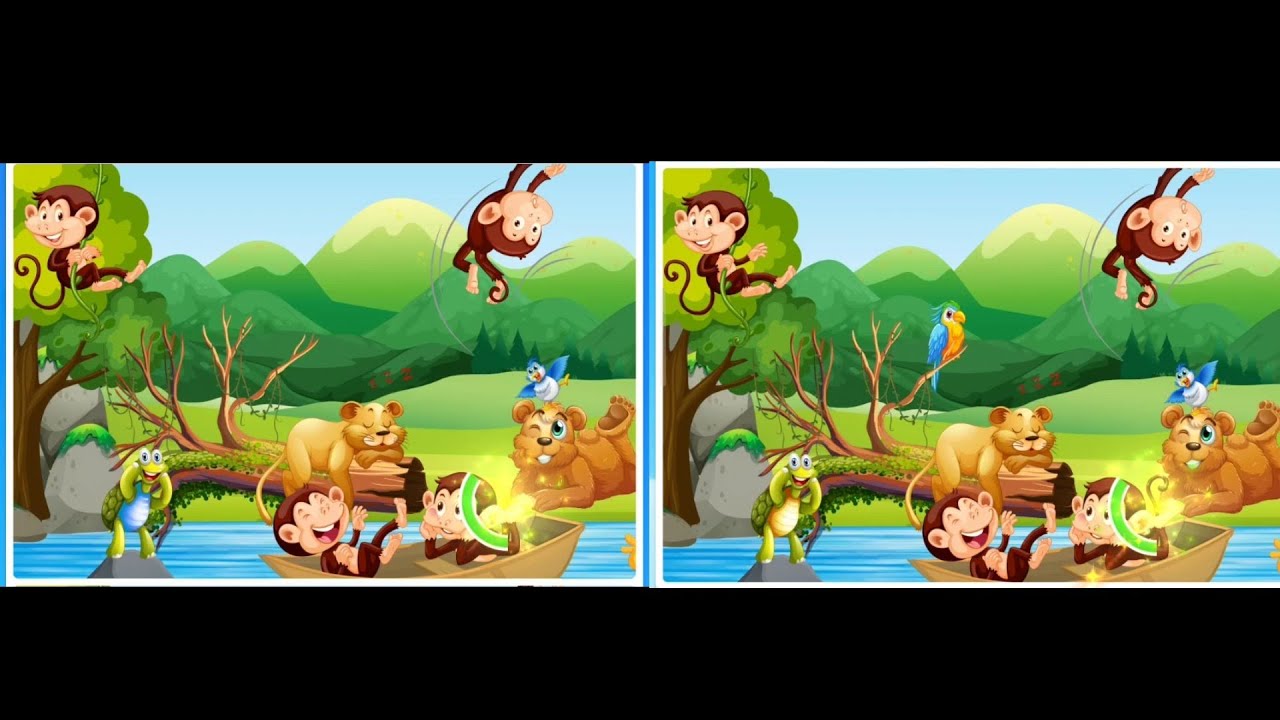 Find the diffrence || jp puzzle image No 441-442 - YouTube