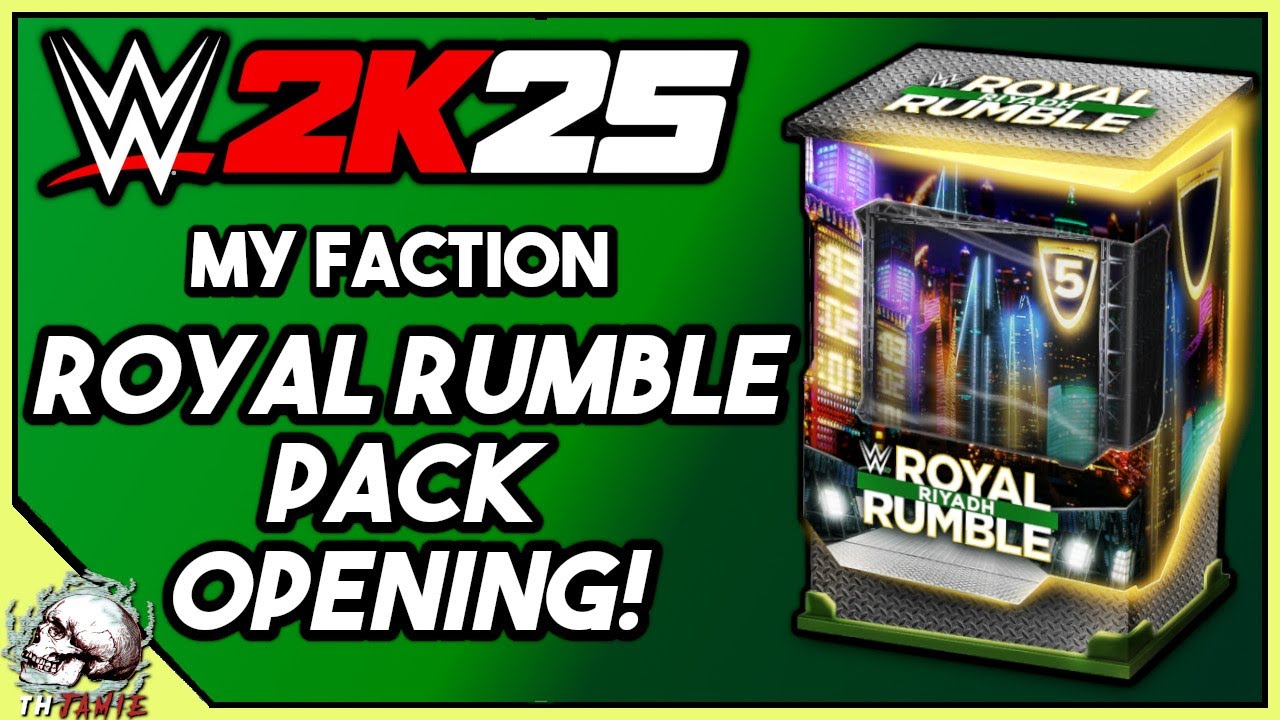 ROYAL RUMBLE PACK OPENING! WWE 2K25 MyFaction - YouTube