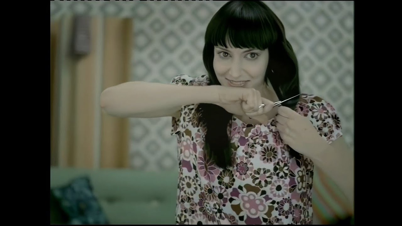 Girl cuts her long hair into pixie in Coca Cola Light commercial (HD ...