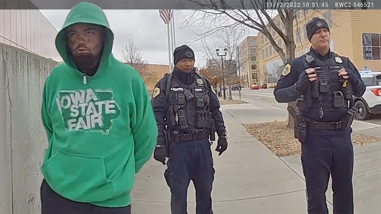 Angry Drug Addict Calls Bomb Threats on Police Station - YouTube