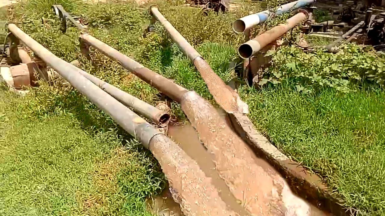 12 Tube well at one place || Agriculture tube well || water irrigation ...