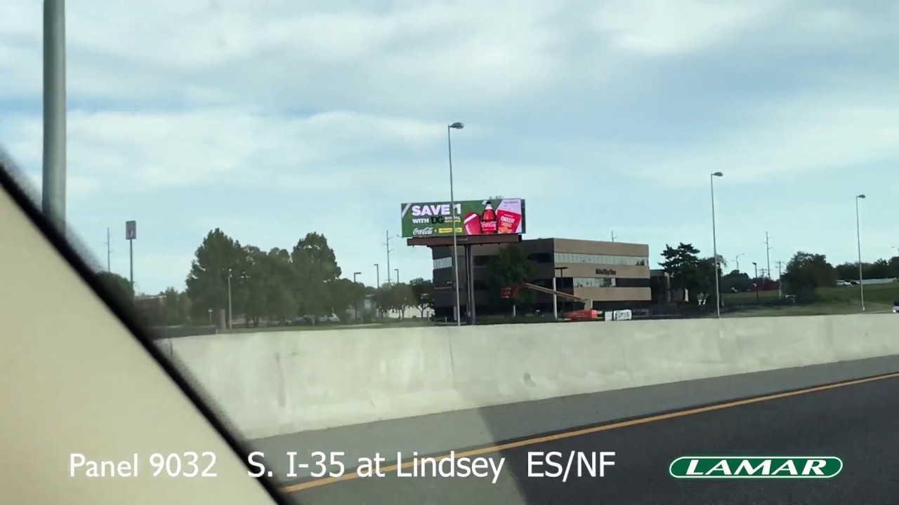 Panel 9032 | Digital | Lamar Advertising of Oklahoma City - YouTube