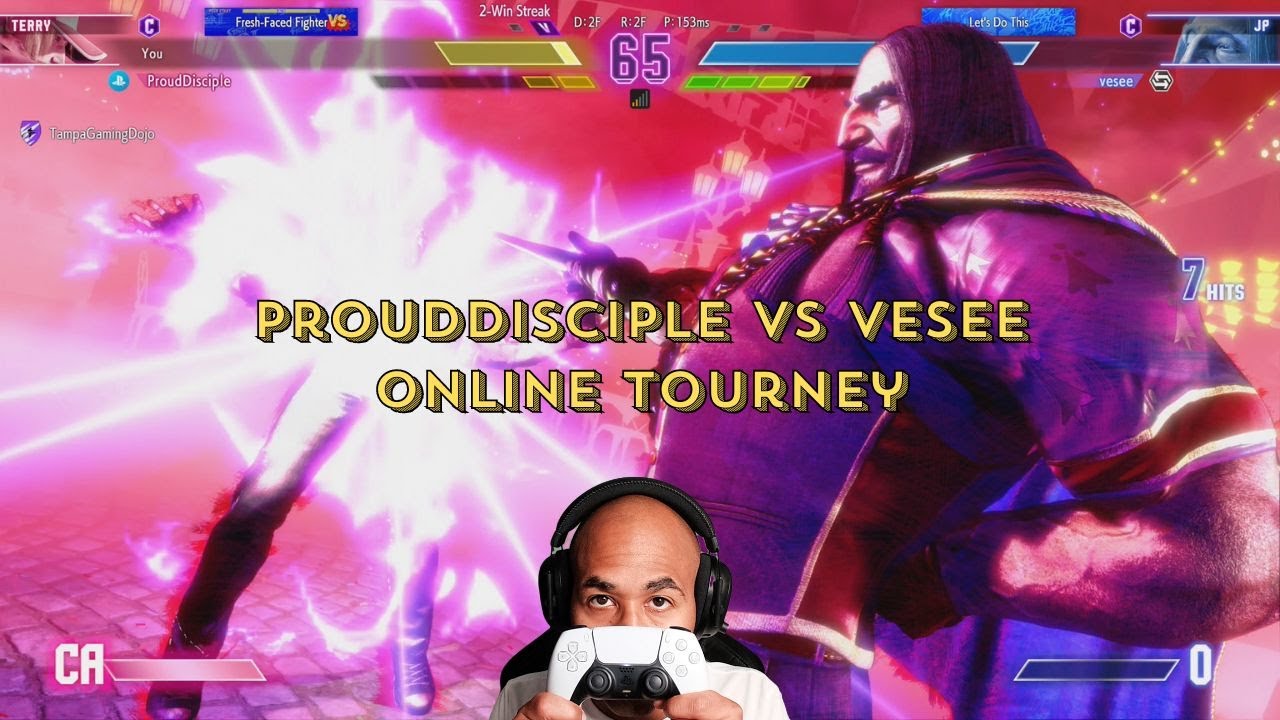 First Blood Tournament - Online SF6 bracket - Match 1 vs Vesee - YouTube