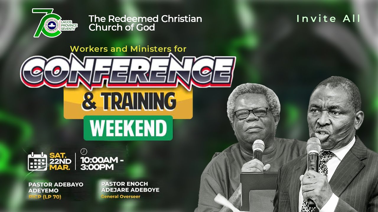 WORKERS TRAINING CONFERENCE || A LIVING SACRIFICE || PST ADEBAYO ...
